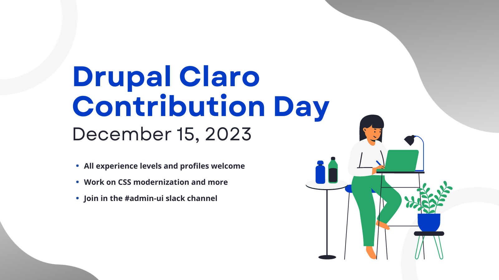 Claro contribution day on December 15th, 2023 | Drupal.org